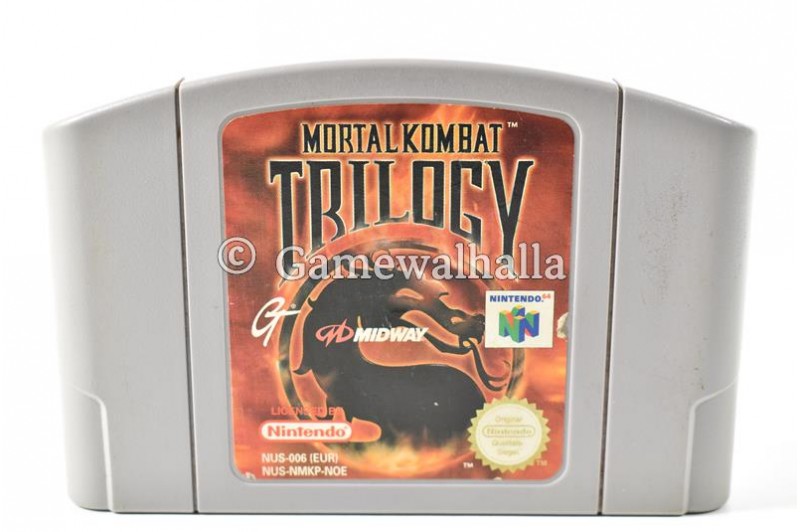Acheter Mortal Kombat Trilogy (cart) - Nintendo 64? 100% Garantie ...